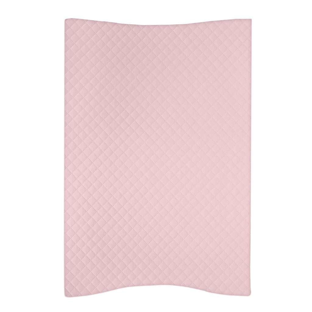 Soft Profiled Baby Changing Mat – Soft Pink - For Baby Girls - Fabricco